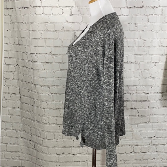 C. Wonder | Sweaters | C Wonder Grey Split Neck Sweater | Poshmark